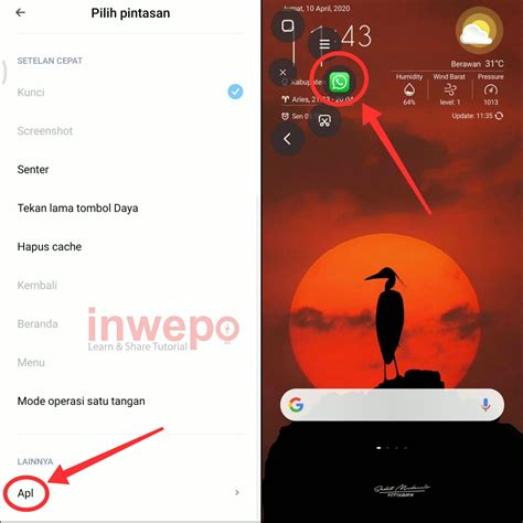 Cara Aktifkan Fitur Balas Cepat Quickball Whatsapp Di Xiaomi