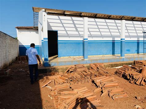 Prefeitura Da Inicio As Obras De Reforma Da Escola Municipal Degraus Do