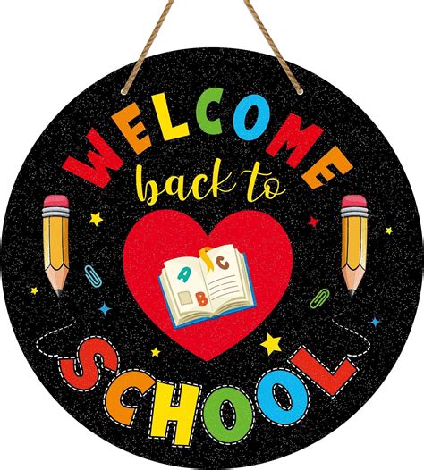 Amazon Waahome Welcome Sign For Classroom Door Decorations