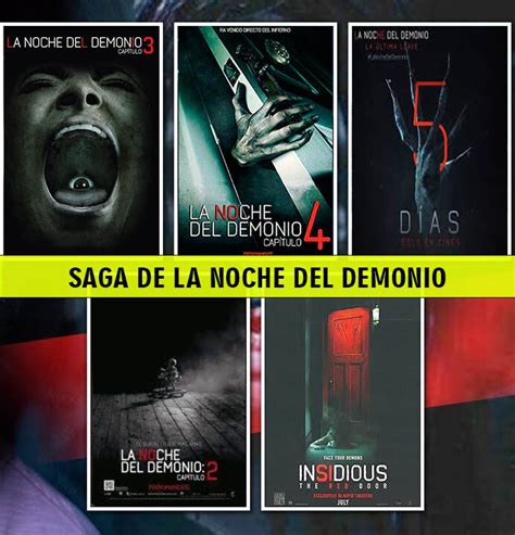 La saga la noche del demonio Alarma de Películas