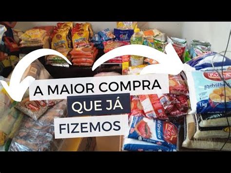 Compras Do Mes De Agosto Continua O Foi Uma Mega Compra Gratid O A