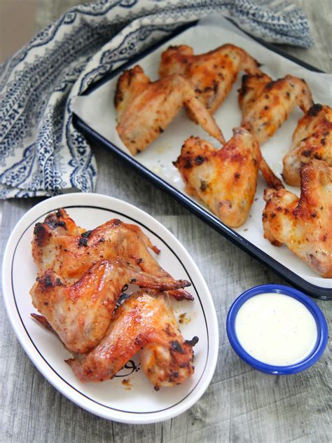 Oven Roasted Chicken Wings Cooked By Julie