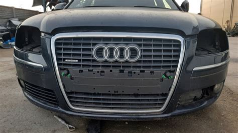 Audi A8 D3 LIFT zderzak kompletny przód kompletny 12957725079
