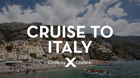 Discover Italy With Celebrity Cruises YouTube