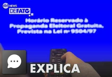 Entenda Como Funciona A Propaganda Eleitoral Gratuita No Turno Sbt