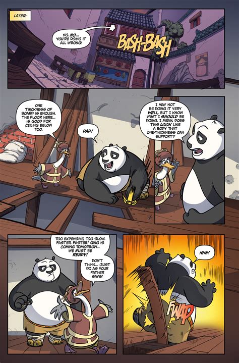 Read Online Dreamworks Kung Fu Panda Comic Issue 3
