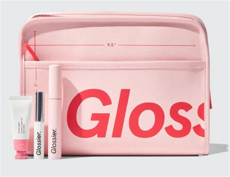 Glossier White Makeup Bag Legacy Teapigs Co Uk