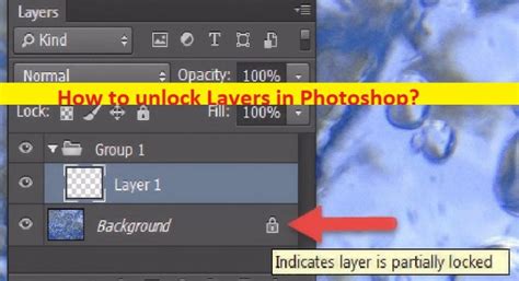 How To Unlock Layers In Photoshop Steps Techs Gizmos