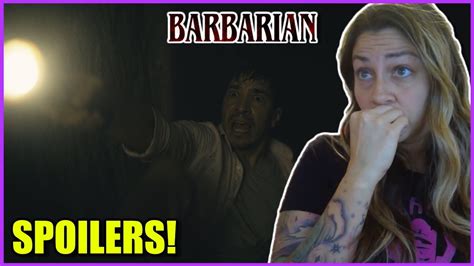 Barbarian Ending Explained Spoilers Review Movie Youtube