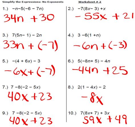 How To Do Simplifying Expressions How To Simplify Math Expressions 13
