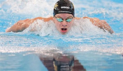 Natation L On Marchand Remporte Encore Trois Courses Et Tablit Un