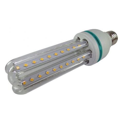 Lâmpada Compacta Led 24W 4U E27 Bivolt 6000k Branco Frio MadeiraMadeira
