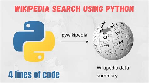 wikipedia search using python get wikipedia information using python python wikipedia module