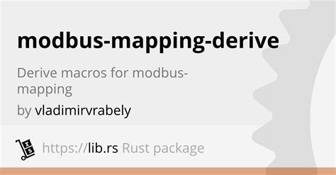 Modbus Mapping Derive Rust Proc Macro Helper Lib Rs