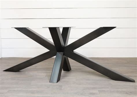 Pied De Table En M Tal Mikado Medium Pyeta