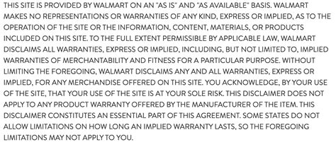 No Responsibility Disclaimer Template