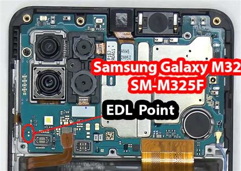 Samsung Galaxy A32 A325F Test Point ISP EMMC PinOUT 52 OFF