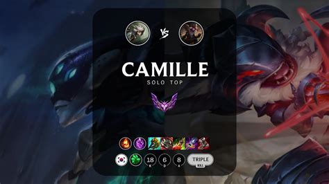 Camille Top Vs Kled KR Master Patch 13 1 YouTube