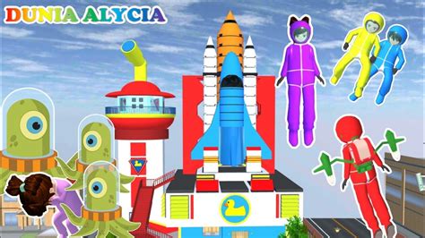 Yuta Mio Dan Upin Ipin Naik Roket Ke Luar Angkasa Selamatkan Celine