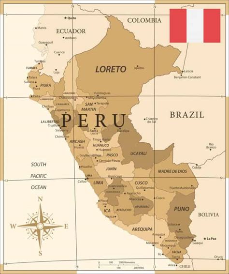 Mapas De Per Mapas Pol Ticos Y F Sicos Para Descargar E Imprimir The