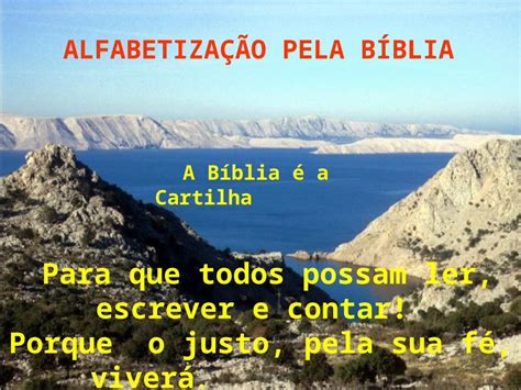 PPT Para Que Todos Possam Ler Escrever E Contar Porque O Justo