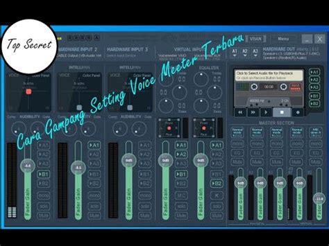 Cara Paling Gampang Setting Voicemeeter Banana Youtube