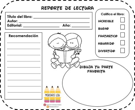 Reporte de lectura Evaluación de lectura Lectura y escritura