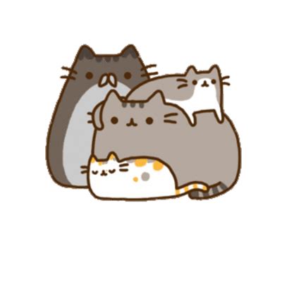 Pusheen Comiendo Donut Png Transparente Stickpng