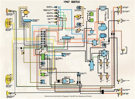 DIAGRAM 1967 Vw Beetle Wiring Diagram Color MYDIAGRAM ONLINE