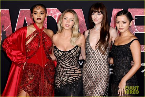 Sydney Sweeney Emma Roberts More Join Dakota Johnson At Madame Web