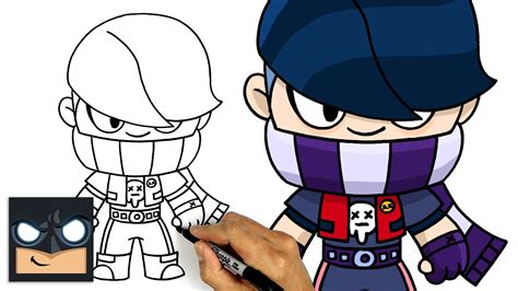 How To Draw Edgar Brawl Stars YouTube