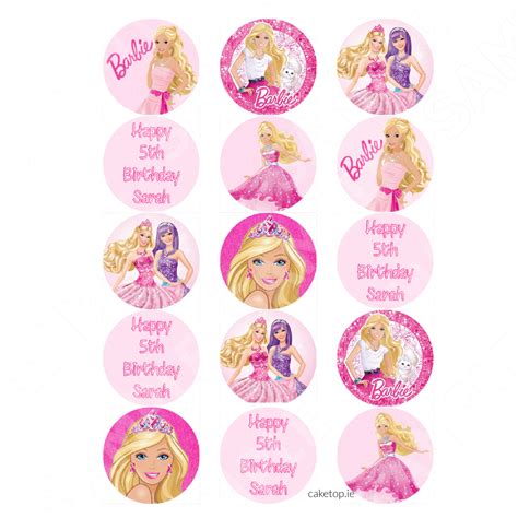 Topper Barbie Barbie Printables Barbie Cartoon Barbie Birthday Party