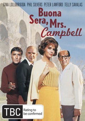 Buona Sera Mrs Campbell Dvd By Gina Lollobrigida Shelley
