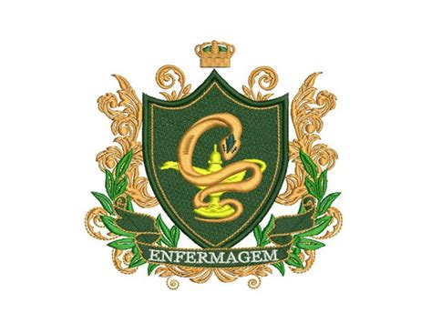Enfermagem Brasao Matriz De Bordado Elo7