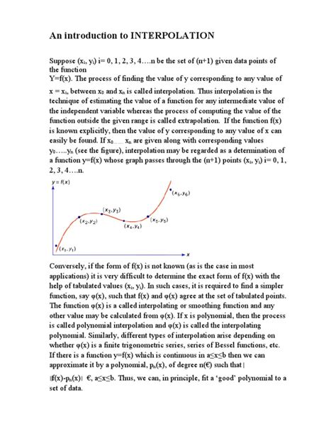 an introduction to interpolation pdf interpolation function mathematics