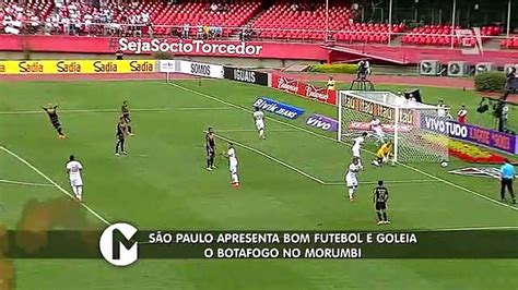Assista aos melhores momentos de São Paulo e Botafogo Vídeo Dailymotion