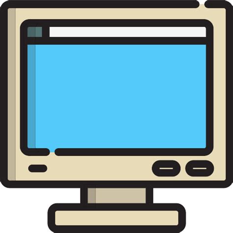 Monitor Computer Vector Svg Icon Svg Repo