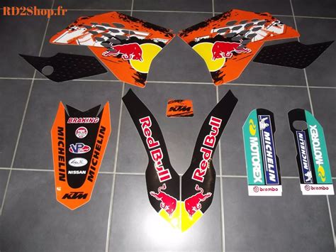 Kit D Co Redbull Ktm Sx Sxf Exc Rd Shop Fr