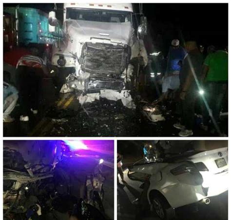 Noche Trágica 5 personas muertas en aparatoso accidente de tránsito
