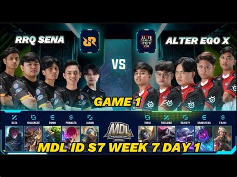 MDL ID S7 RRQ SENA VS ALTER EGO GAME 1 RRQ VS ALTER EGO GAME 1