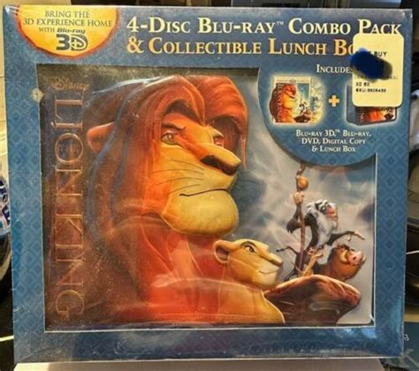 The Lion King 4 Disc Blu Ray 3D Diamond Edition Best Buy Exclusive