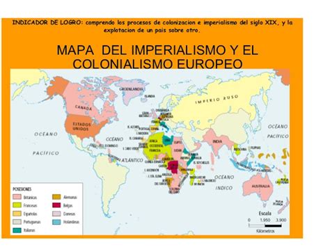 YoSoyJoan Mapa Del Imperialismo Colonial Map Of Colonial Imperialism