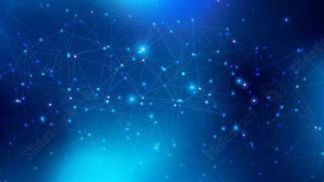 Fondo Tecnología De Efecto De Luz Azul Degradado De Negocios De Cielo