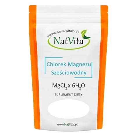 Natvita Chlorek Magnezu Sześciowodny Farmaceutyczny 400 g cena 13 99zł