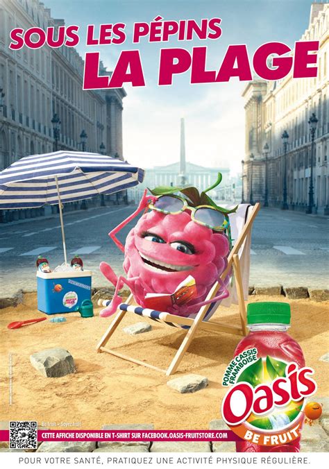 Oasis Campagne Régions Création publicitaire Publicités créatives