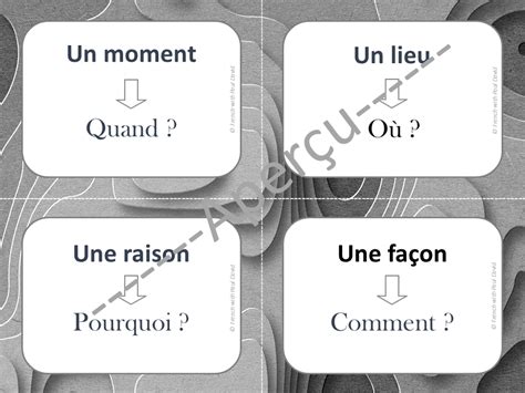 24 cartes à tâches Embellir mes phrases