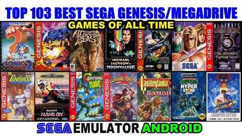 Top 103 Best SEGA Genesis Mega Drive Games Just For Nostalgia YouTube