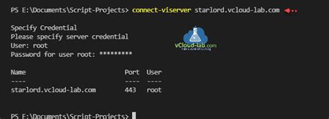 PowerCLI Connect VIServer Error Invalid Server Certificate Use Set