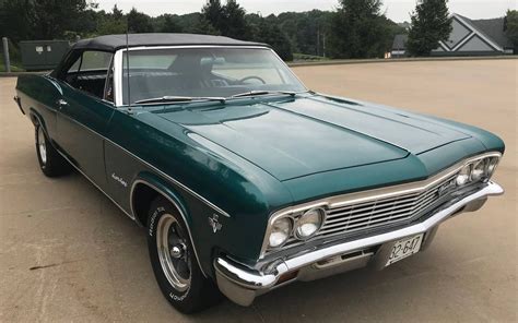 Rare Three Speed 1966 Chevrolet Impala SS Convertible Barn