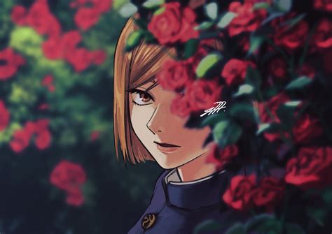 Kugisaki Nobara Jujutsu Kaisen Drawn By 1000 User 1527793 Danbooru